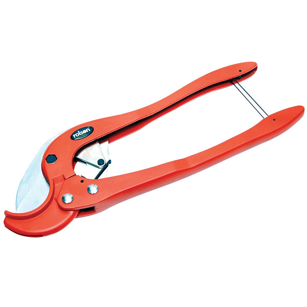 Heavy Duty Ratchet PVC Pipe Cutter | Rapid Electronics