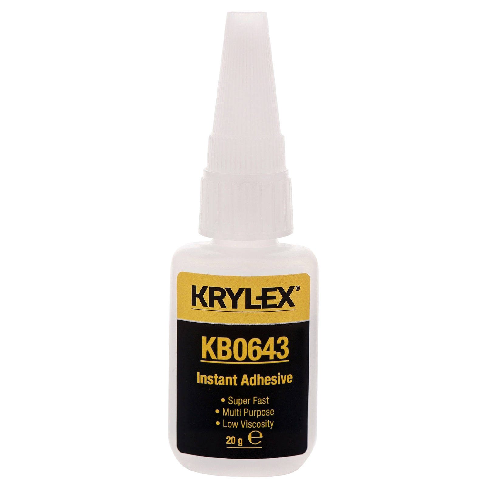 KRYLEX® KB0643 Instant Adhesive - Extra Fast Bonding - Low Viscosity ...