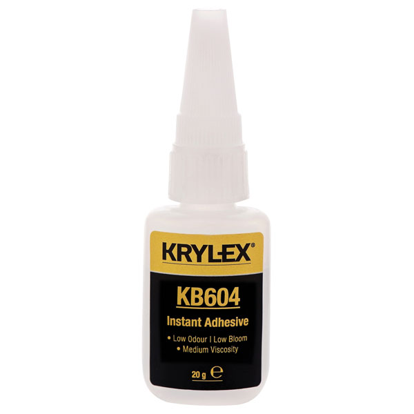 KRYLEX® KB604 Instant Adhesive - Low Odour - Low Bloom - 20g | Rapid Electronics