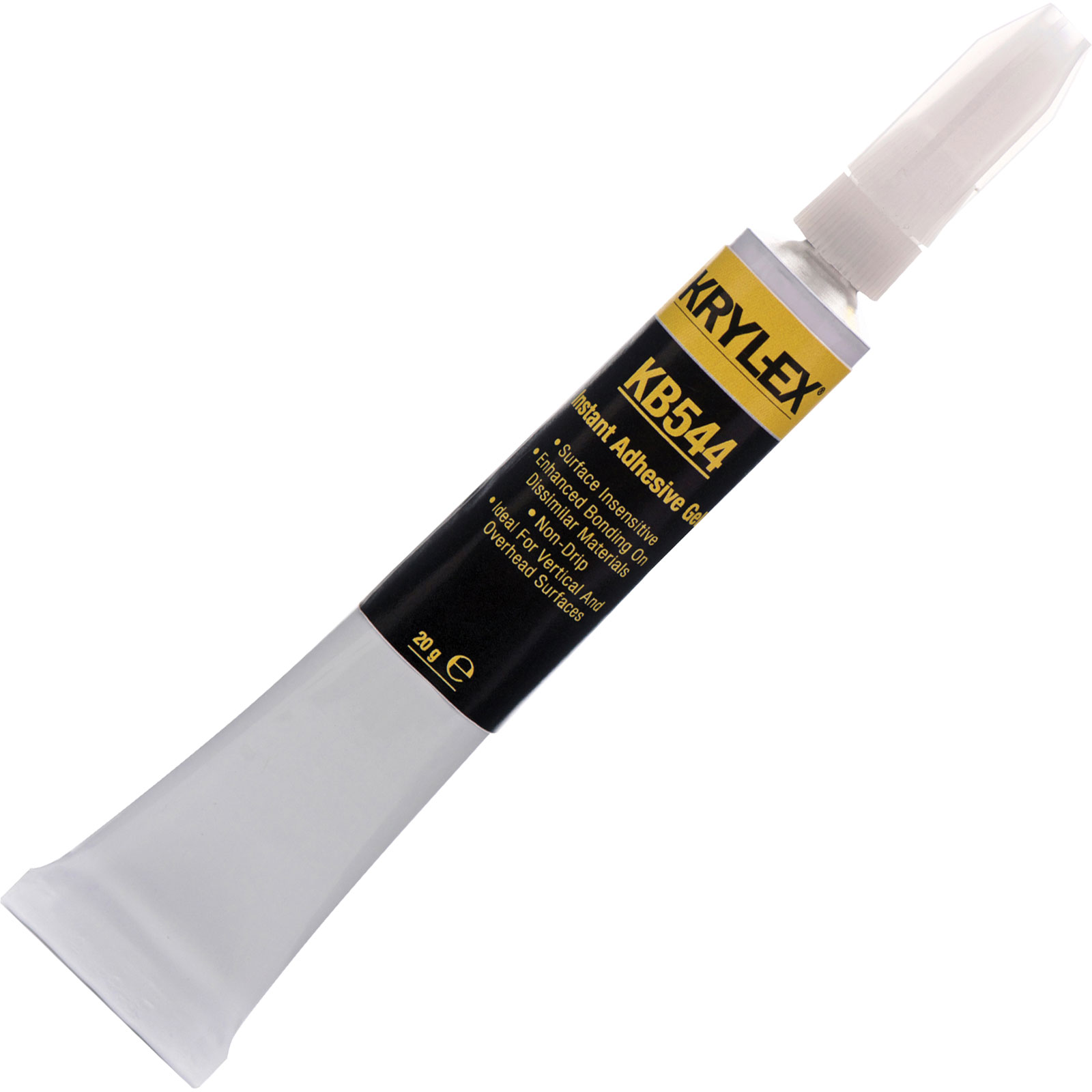 KRYLEX® KB544 Instant Adhesive - Surface Insensitive - Thixotropic Gel - 20g | Rapid Electronics