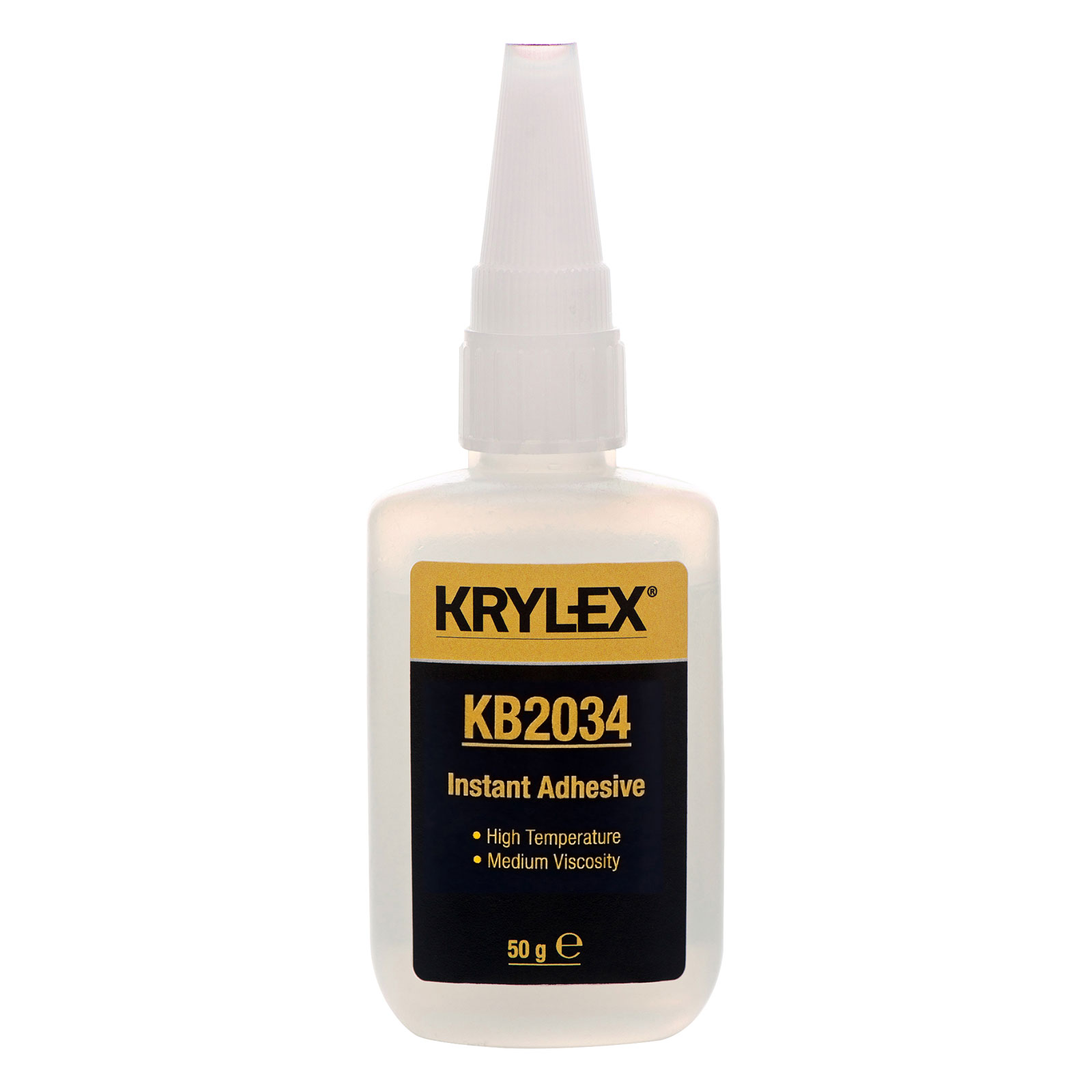 KRYLEX® KB2034 Instant Adhesive - High Temperature - Low-Medium Viscosity - 50g | Rapid Electronics