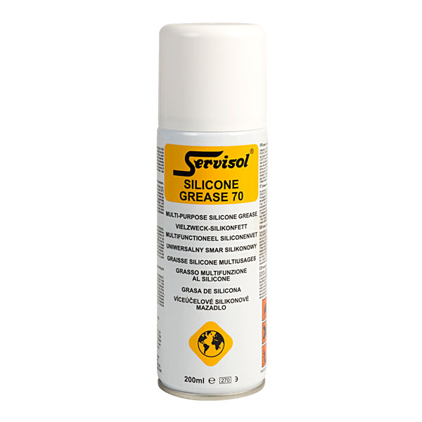 Servisol 6100010000 Silicone Grease 70 200ml | Rapid Electronics
