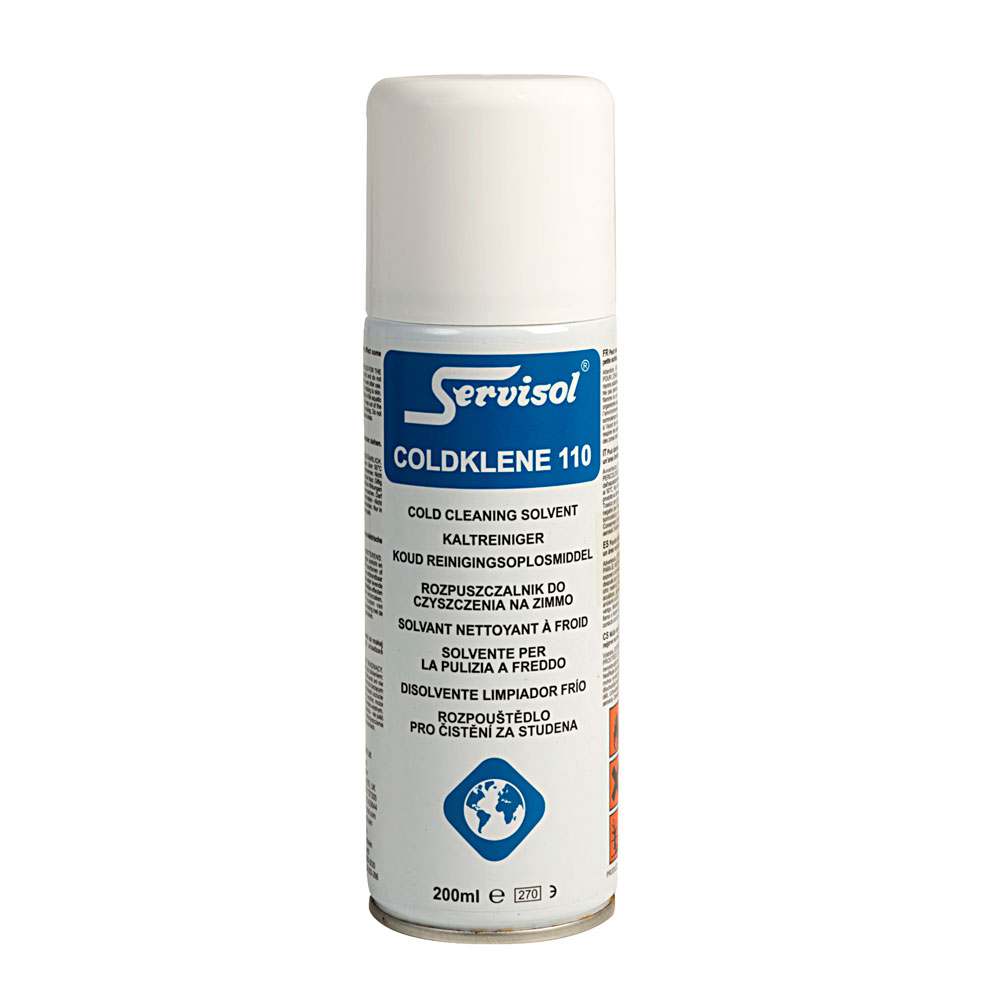 Servisol 6100007515 Coldklene 110 Cold Cleaning Solvent 200ml | Rapid ...
