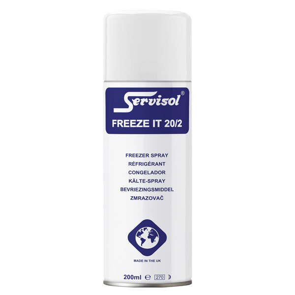 Servisol 33204-AA Freeze-It 20 /2 200ml | Rapid Electronics