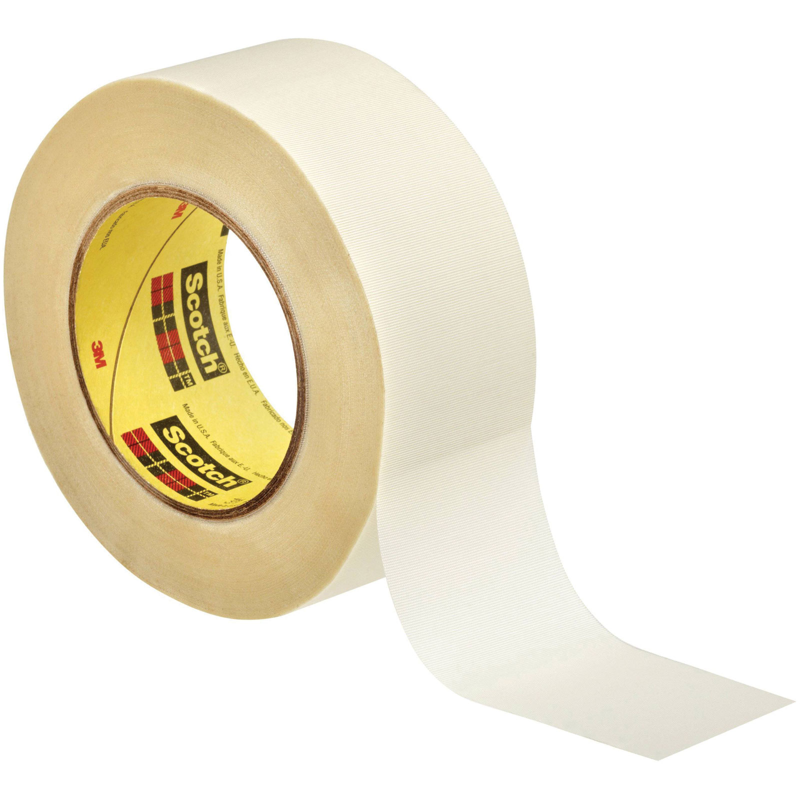 3M 3615055 361 Cloth Tape White 54.9 m x 50 mm 1 pc | Rapid Electronics