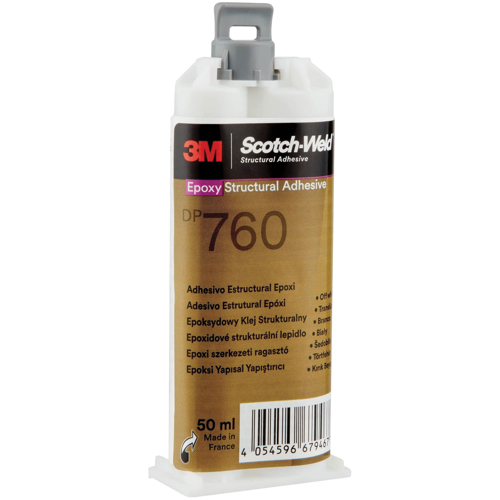 3M 760.50 2K Heavy Duty Adhesive 50 ml | Rapid Electronics