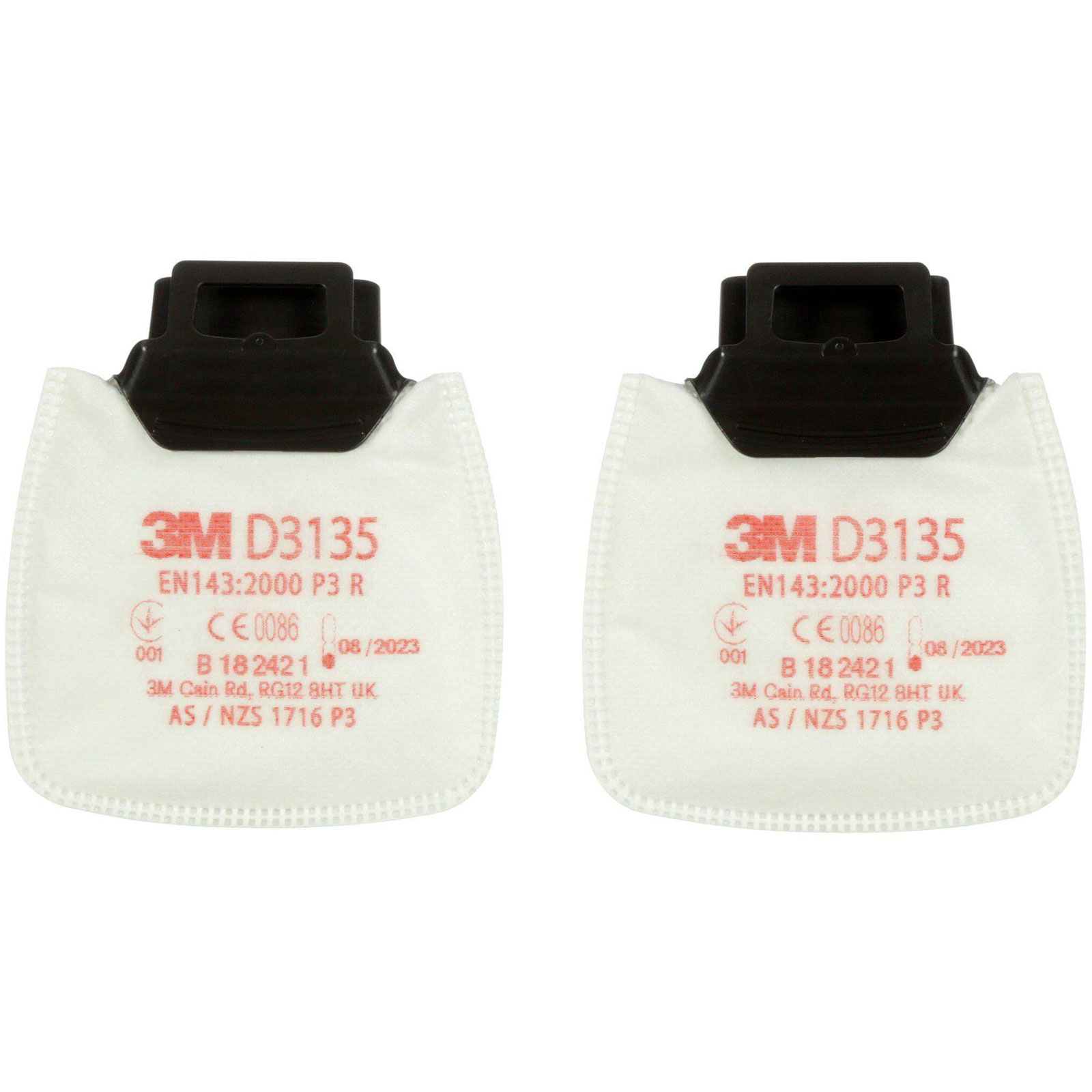 3M D3135 Secure Click P3 R Particulate Filter 2 pc | Rapid Electronics