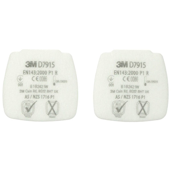 3M D7915 Secure Click P1 R Particulate Filter 4 pc | Rapid Electronics