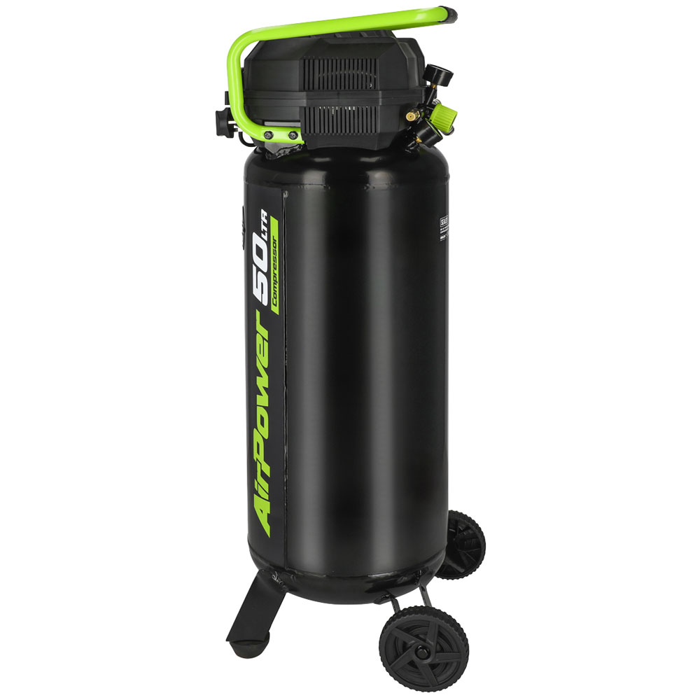 Sealey SAC05020 Compressor 50L Belt Drive 2hp Oil Free Rapid Electronics