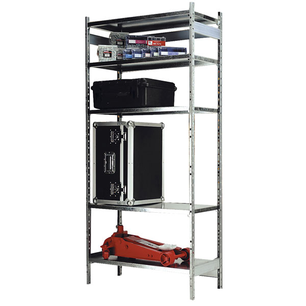Racking Unit with 5 Shelves 120kg Capacity Per Level | Rapid Electronics