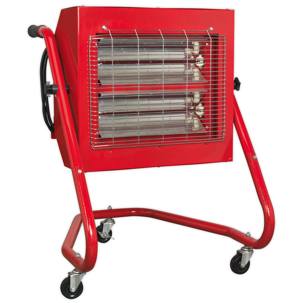 Sealey IRS153 Infrared Halogen Heater 1.5/3kW 230V | Rapid Electronics