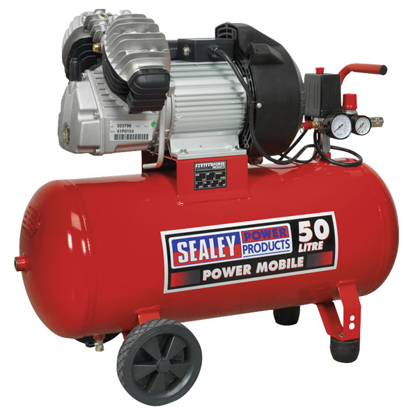 Sealey SAC05030 Compressor 50ltr Direct Drive 3.0hp | Rapid Online