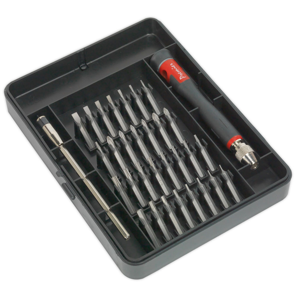 Sealey AK97322 Precision Extendable Screwdriver Set 32pc | Rapid ...