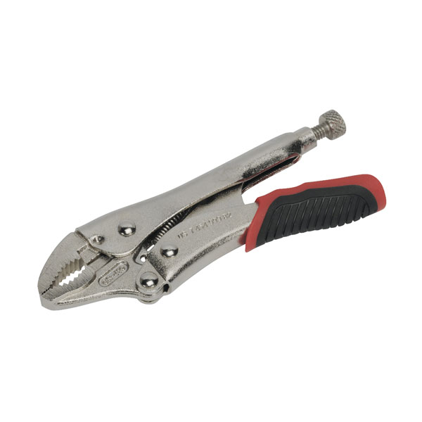 Sealey AK6864 Locking Pliers Quick Release 140mm Curved Jaw | Rapid ...