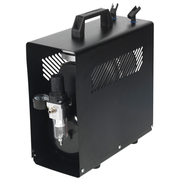 Sealey AB9001 Mini Air Brush Compressor 3ltr Tank | Rapid Electronics