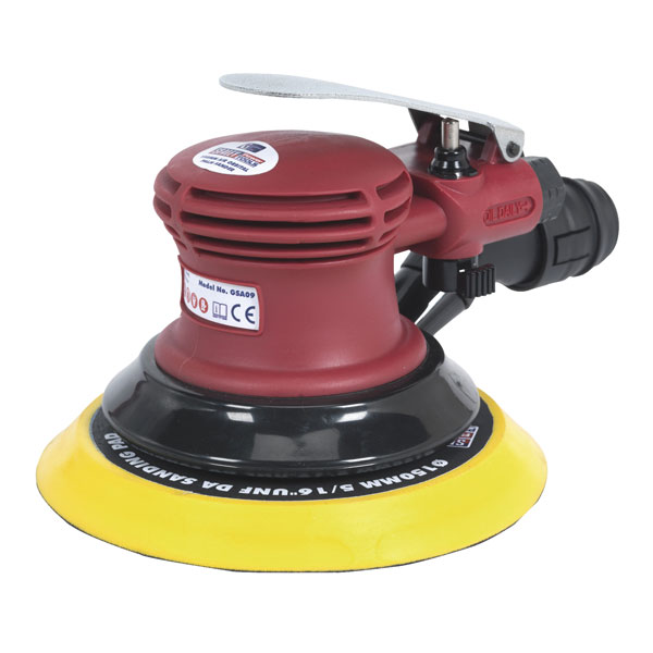 Sealey GSA09 Generation Series Air Palm Orbital Sander 150mm Dust-Free | Rapid Electronics