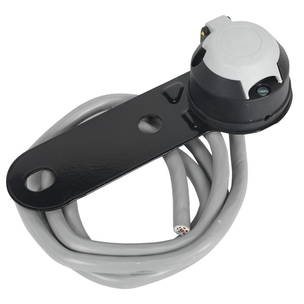 Sealey TB60 Towing Socket Assembly S-Type 12V | Rapid Electronics