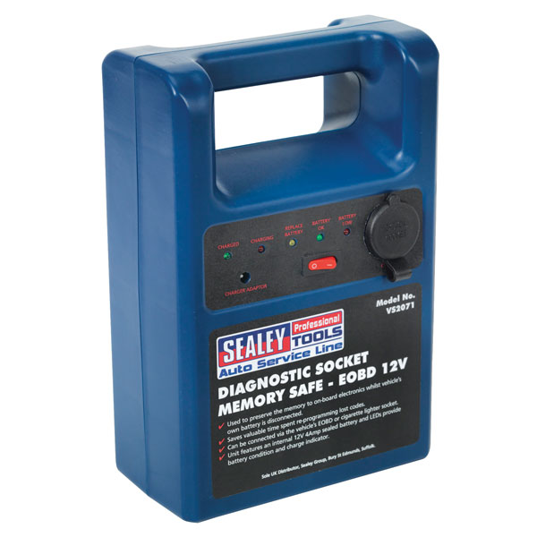 Sealey VS2071 Diagnostic Socket Memory Safe - EOBD 12V | Rapid Electronics
