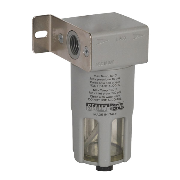 Sealey SA406F Professional Air Filter 1/2"BSP | Rapid Electronics