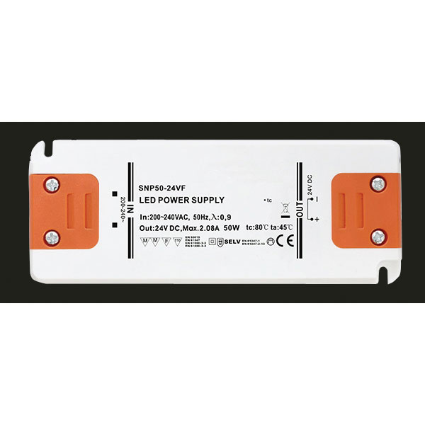 Stontronics SNP50-12VF Constant Voltage Slim LED Driver 12V DC 50W | Rapid Electronics