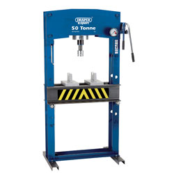 Draper Expert 50 Tonne Hydraulic Floor Press | Rapid Online
