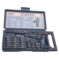 Draper 18156 41 Piece T Handle Screwdriver and Socket Set | Rapid ...