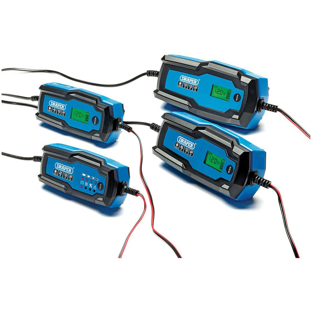 Stop Start 6/12V Smart Charger And Battery Maintainer, 10A (53491 ...