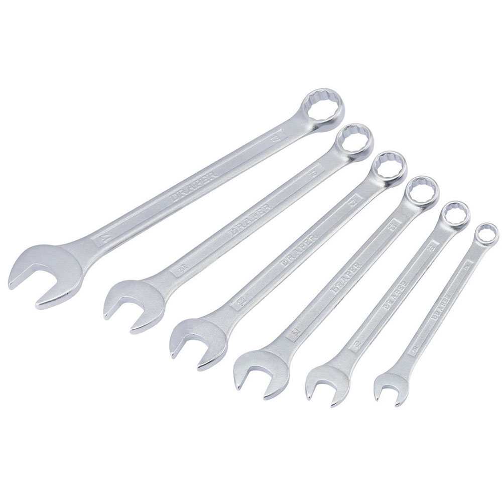 Draper Redline 68478 Metric Combination Spanner Set (6 Piece) | Rapid ... Draper Redline 68478 Metric Combination Spanner Set (6 Piece) | Rapid ...