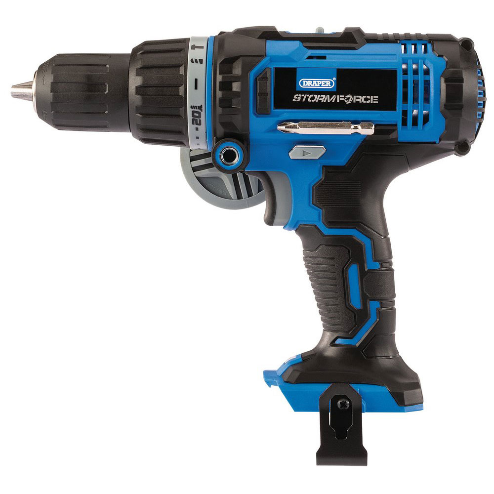 Draper 90403 StormForce® 20V Cordless Combi Drill - Bare | Rapid Online