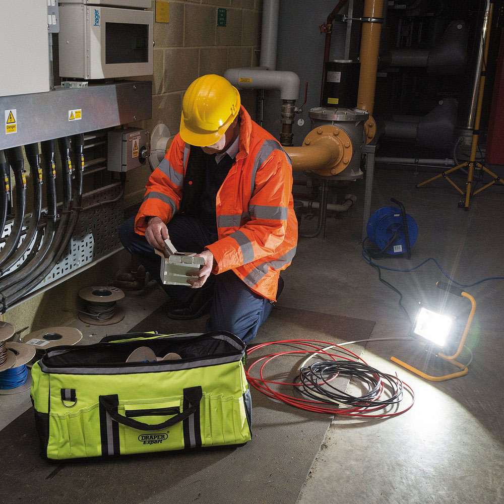 Draper Expert 31085 Hi-Vis Tool Bag | Rapid Online