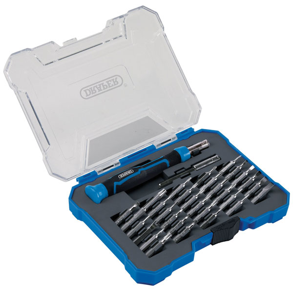 Draper 28032 Precision Screwdriver Set (32 Piece) - 28032 | Rapid ...