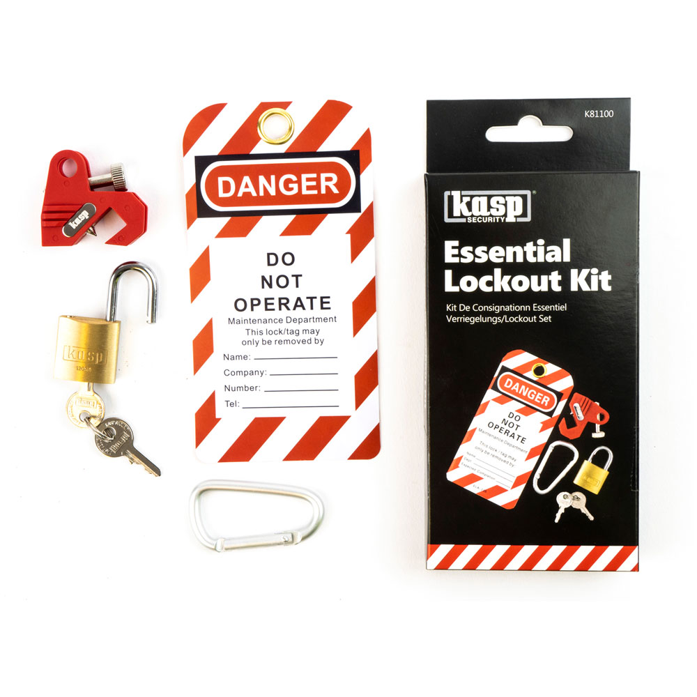 Kasp K81100 Essential Lockout Kit | Rapid Online