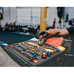 CK Tools T4659 Socket & Spanner Set, 3/8", colour coded, 12-pcs | Rapid Online