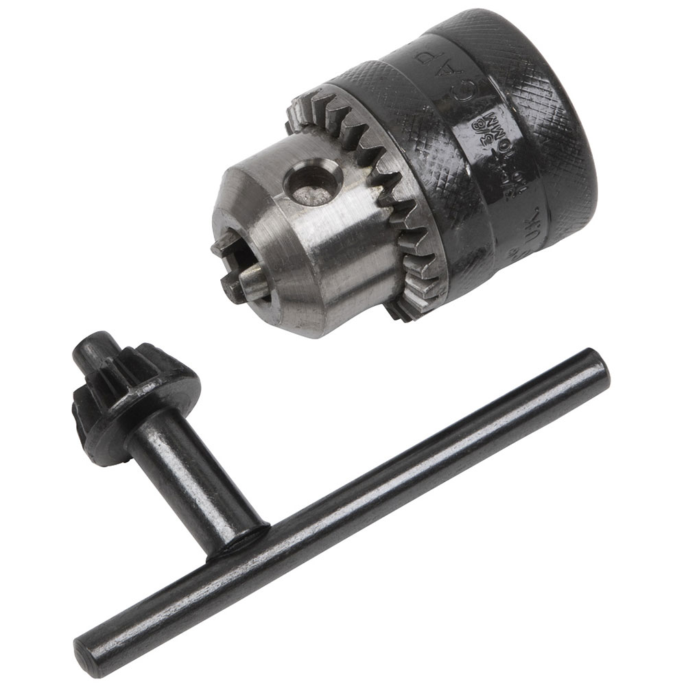 Worksafe C3838 Chuck & Key - 10mm 3/8"-24UNF | Rapid Electronics