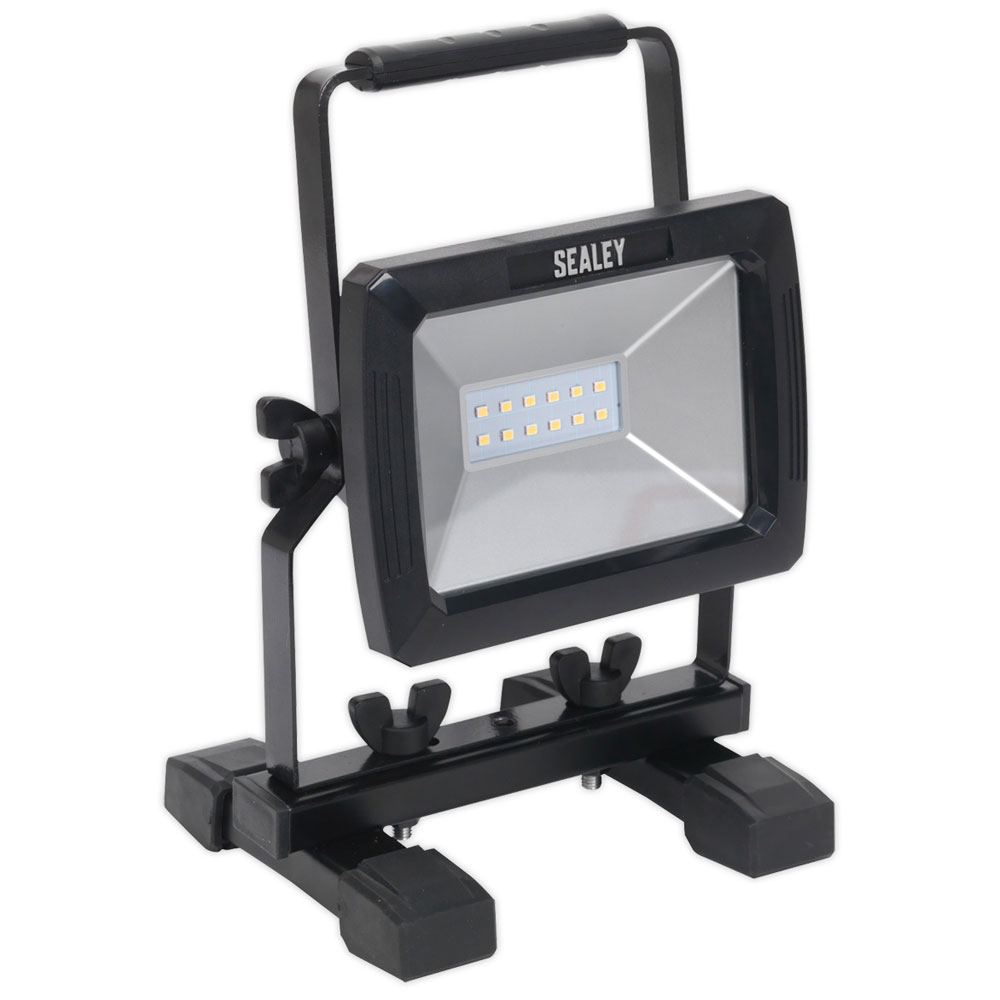 Sealey LED090 Portable Floodlight 10W SMD LED 230V | Rapid Electronics