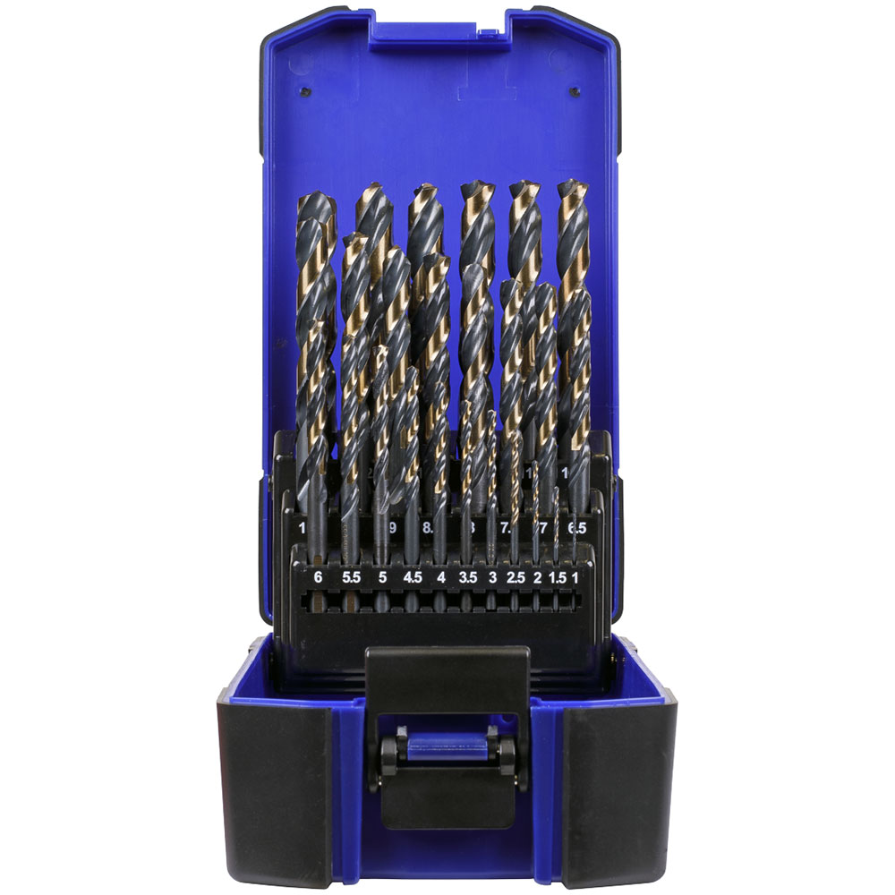 Sealey AK4706 Drill Bit Set 25pc HSS Tri-Point | Rapid Online