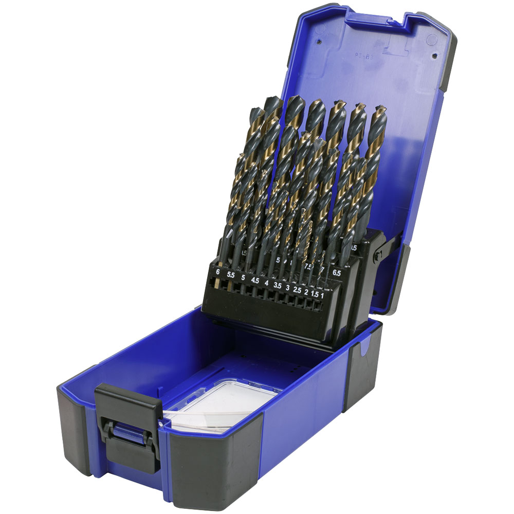 Sealey AK4706 Drill Bit Set 25pc HSS Tri-Point | Rapid Online