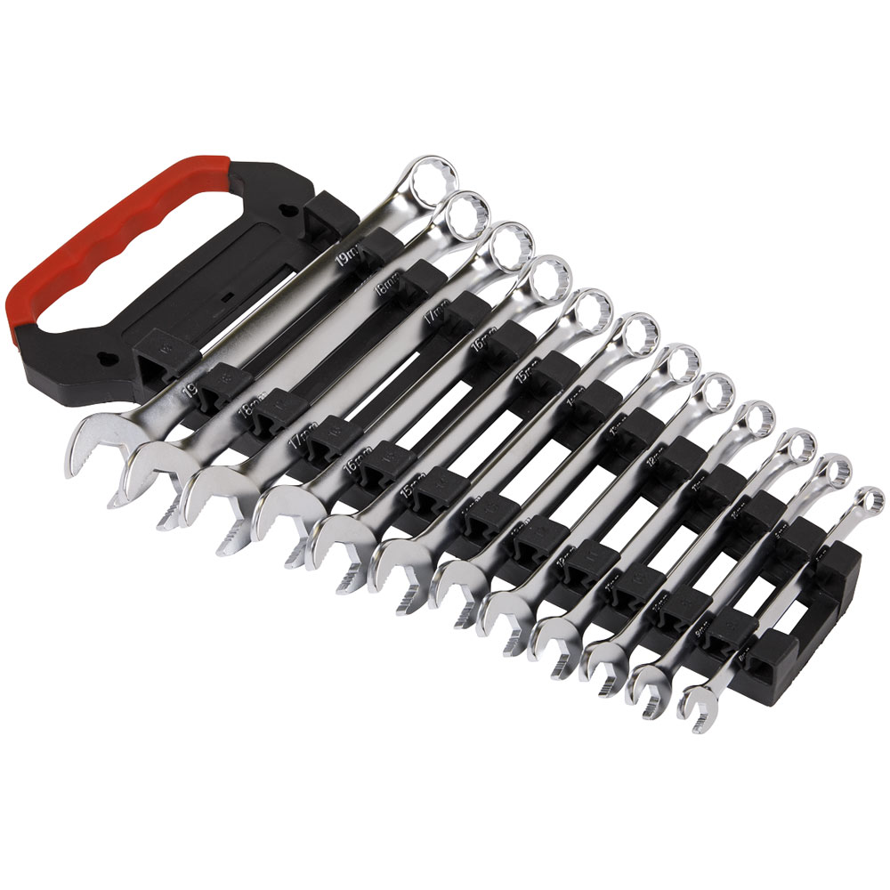 Sealey AK63946 Combination Spanner Set Anti-Slip 12pc Platinum Series ...