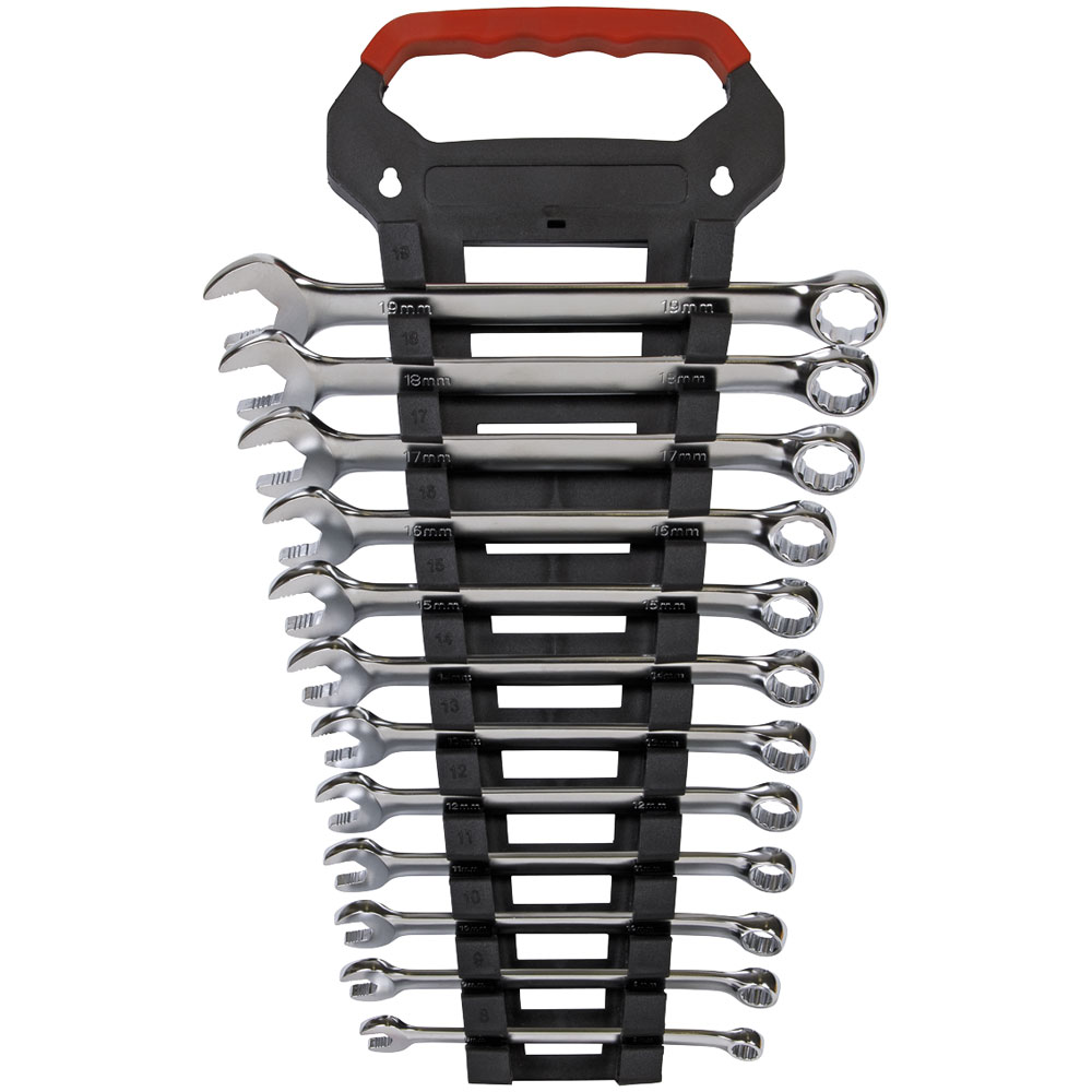 Sealey AK63946 Combination Spanner Set Anti-Slip 12pc Platinum Series ...