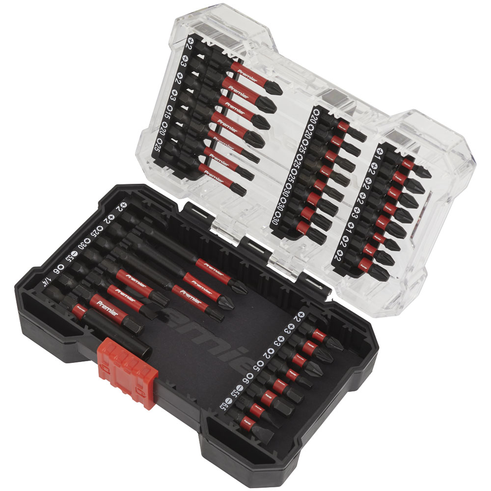 Sealey AK8282 Power Tool Bit Set 38pc Impact Grade | Rapid Online