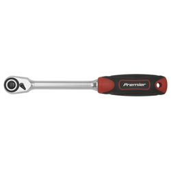 Sealey AK8988 Compact Head Ratchet Wrench 3/8"Sq Drive - Platinum ...