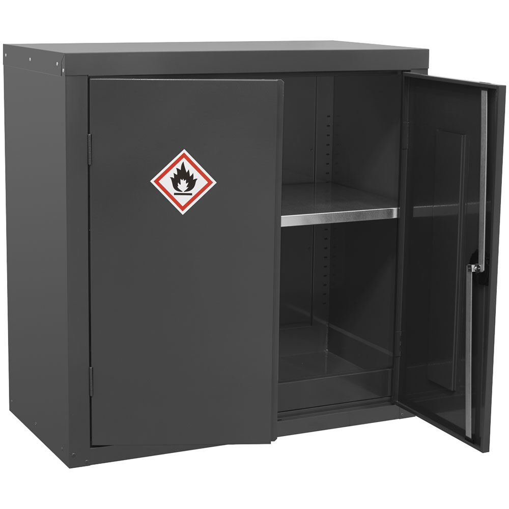 Sealey FSC15 CoSHH Substance Cabinet 900 x 460 x 900mm | Rapid Online