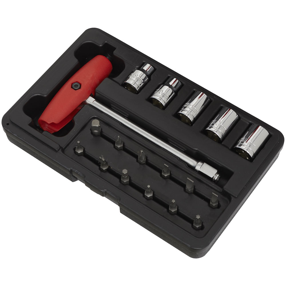 Sealey SMC31 Socket & JIS Bit Set 18pc | Rapid Online