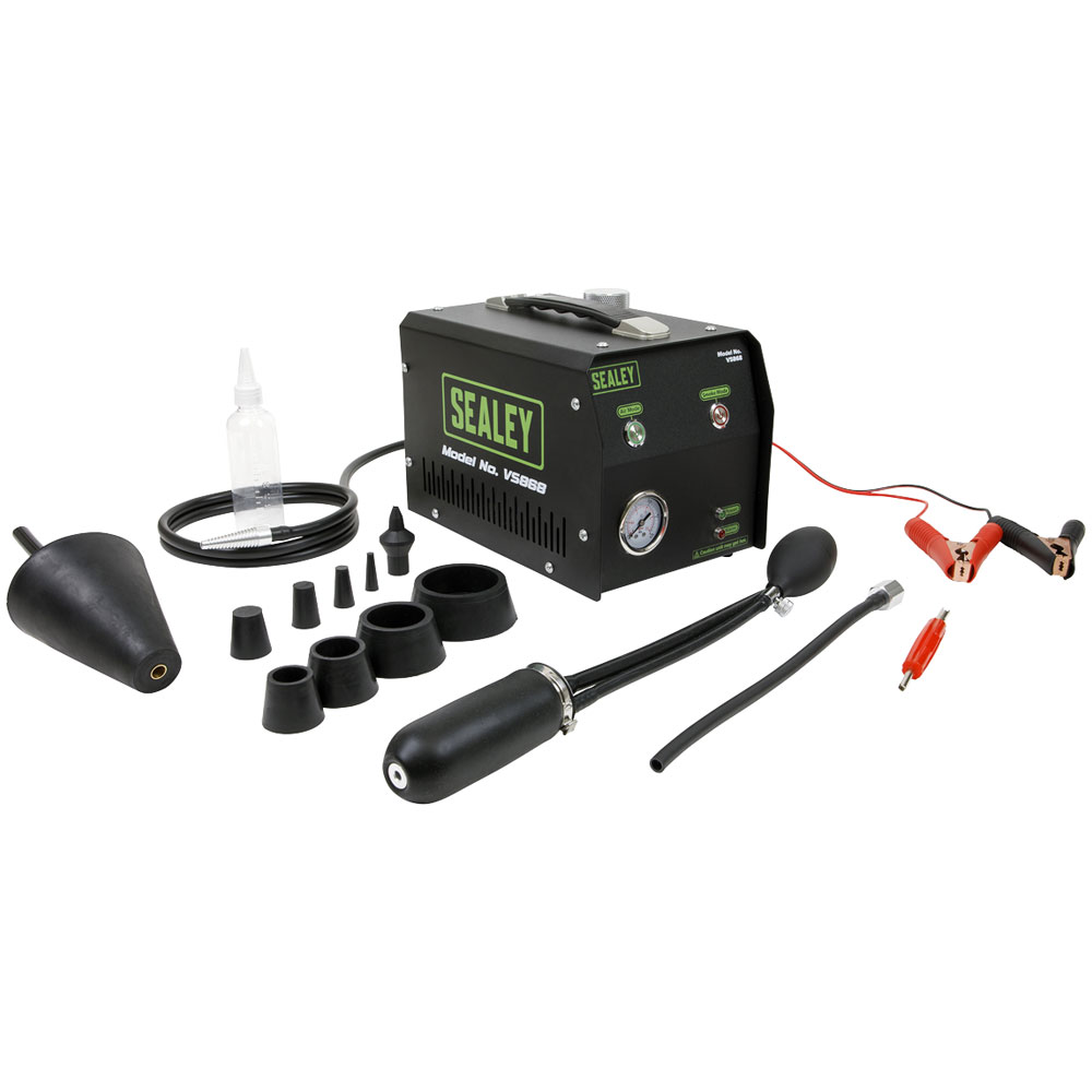 Sealey VS868 Leak Detector Smoke Diagnostic Tool | Rapid Online