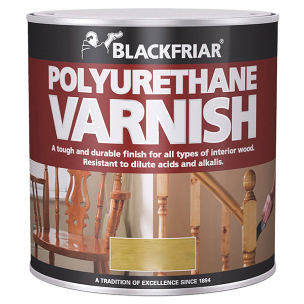 Blackfriar BF0250006F1 Polyurethane Varnish P55 Spanish Mahogany Gloss 250ml | Rapid Electronics
