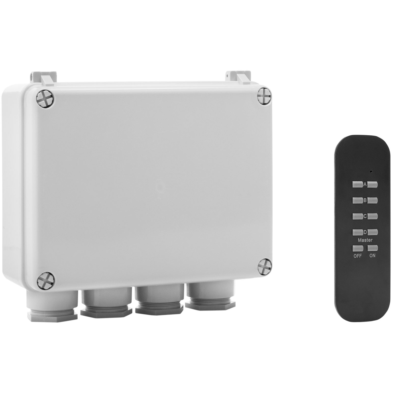 Byron SH5-SET-OB Outdoor 3-Way Switch Box & Remote | Rapid Electronics