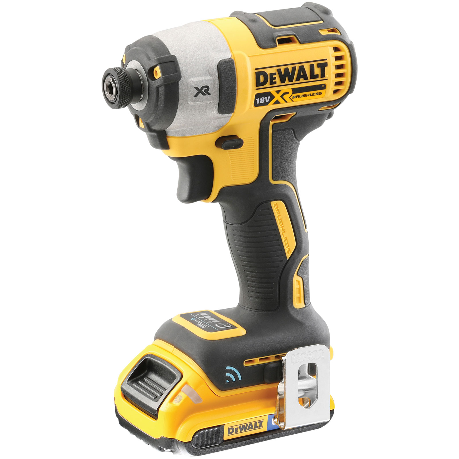 DeWalt DCF888D2B XR Brushless Tool Connect Impact Driver 18V 2 x 2.0Ah Li-ion | Rapid Electronics