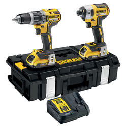 DEWALT DCK266D2 XR Brushless Twin Pack 18V 2 x 2.0Ah Li-ion | Rapid Online
