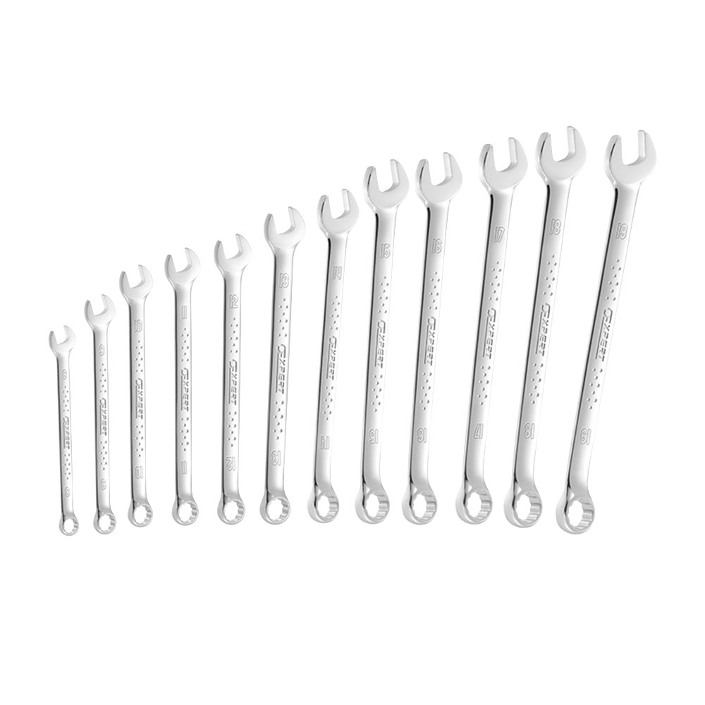 Expert E110303 Long Series Combination Spanner Set, 12 Piece | Rapid ...