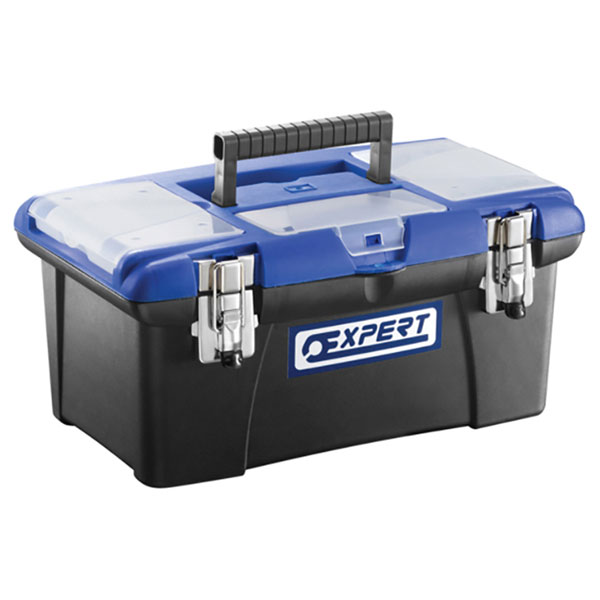 Expert E010304 Plastic Toolbox 41cm (16in) | Rapid Electronics